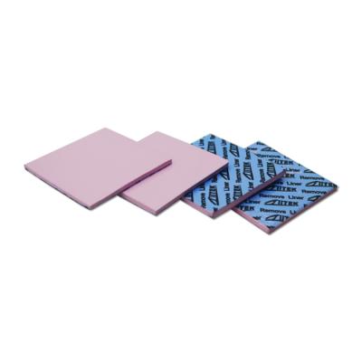 China TIF100 10055-50 Silicone Thermal Pad Blue Wholesale Silicone Rubber Thermal Insulation Pad Thermal Silicone Pad With Adhesive For 5G Base Stations for sale