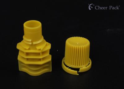 China Sugue o HDPE do malote da geleia derramam o material do produto comestível dos tampões do bico com anel contra-roubo à venda