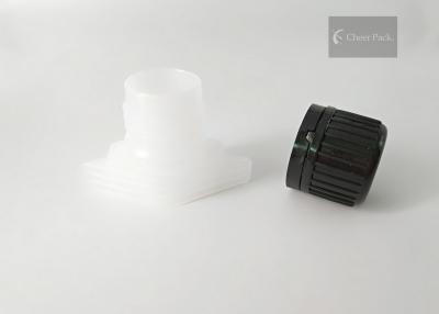 China Schwarze/weiße Torsions-Spitzen-Kappe für Plastikwäscherei-flüssige Tasche, Größe besonders angefertigt zu verkaufen
