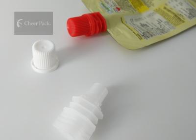China Plastic Closure Twist Spout Cap Food Grade For Automatic Filling Machine for sale