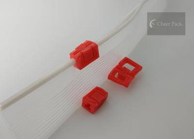 China Custom Plastic Zip Lock Zipper Slider Durable For Stand Up Zipper Bag for sale