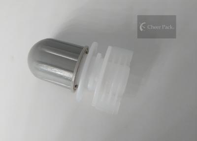 Cina Il cappuccio ed il coperchio a vite di plastica grigi del becco di colore 12mm per stanno sul sacchetto in vendita
