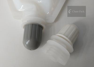 Cina Il cappuccio ed il coperchio a vite di plastica grigi del becco di colore 12mm per stanno sul sacchetto in vendita