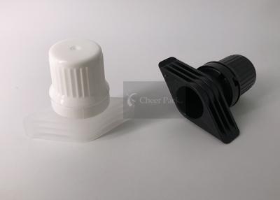 Cina Cappuccio di plastica del becco di colore bianco del PE del diametro 9.6mm Matetrial per la borsa della gelatina in vendita