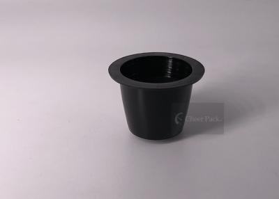 China A vagem preta do café do produto comestível encerra materiais dos PP com 8g capacidade, serviço do ODM do OEM à venda