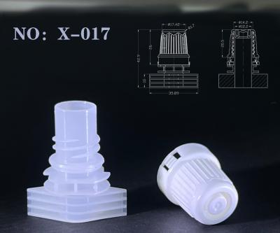 PE-plastic spou cap met een binnendiameter van 12 mm voor Perm water en zwarte olie
