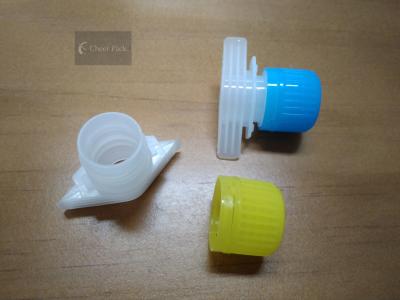 中国 16ミリメートルの内部の直径が付いている多彩な専門のねじれの口の帽子のPE材料 販売のため