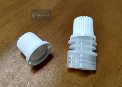 China Screw Cap Doypack Spout , Flip Spout Cap For 100ml Soy Milkp Pouch for sale