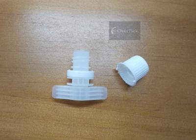 中国 9.6mmの直径の白は赤ん坊の袋の包装のための口の帽子を注ぎます 販売のため