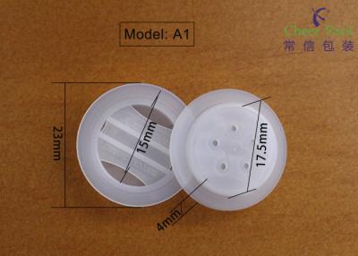 China Polythene Plastic One Way Air Vent Degassing Valve For Packing Coffee Bean for sale