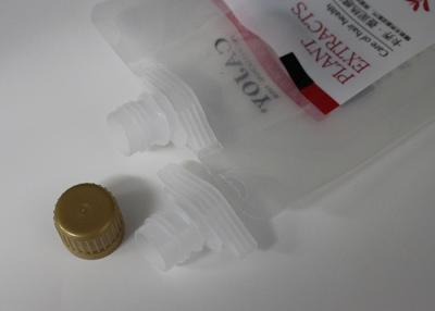 Cina La plastica della prova di corrosione del PE versa i cappucci del becco per la borsa del pacchetto del pulitore di vetro dell'automobile in vendita