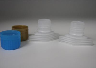 China Plastic Pour Spout Covers Sealing On Self Stand Upright Laminated Pouches for sale