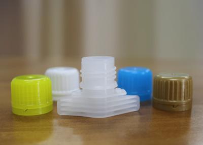 Cina Cappucci di plastica del becco di rotazione conveniente, copertura del sacchetto degli alimenti per bambini del commestibile dell'HDPE di 23mm in vendita