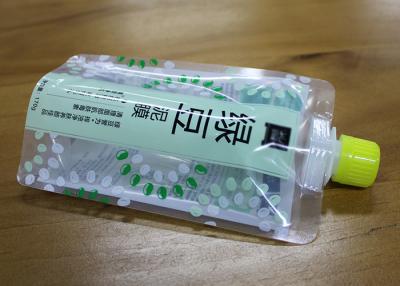 China Custom Printing Leak Proof Transparent Spout Pouch Packaging 50ml - 5000ml for sale