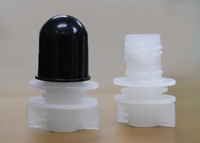 China White Plastic Spout Screw Capping Caps Sealing On Laundry Detergent Doypack for sale