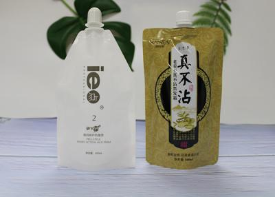 中国 洗浄の洗濯洗剤のための多彩な印刷された液体の口の袋は/口が付いている袋を立てます 販売のため