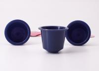 China Mini Empty Plastic Container Nespresso Refillable Capsules For Ground Coffee for sale