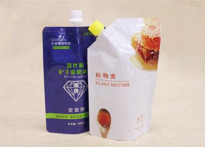 中国 食品等級の液体の口袋は、高い障壁ケチャップの包装のための口が付いている袋Doypackを立てます 販売のため