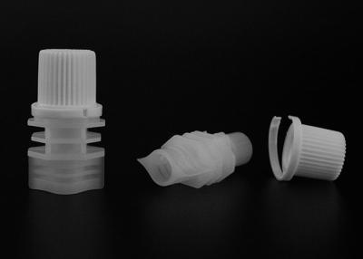 Cina il becco di plastica di anti furto bianco di 8.6mm riguarda la cima sulla borsa del sacchetto del succo del purè in vendita