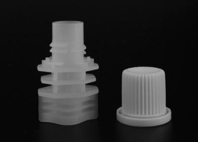 Cina il becco di plastica di anti furto bianco di 8.6mm riguarda la cima sulla borsa del sacchetto del succo del purè in vendita