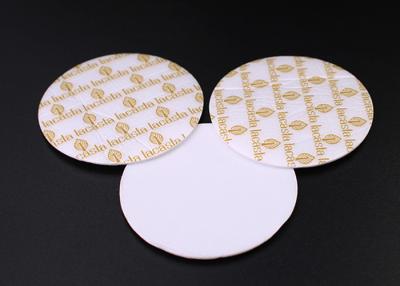 China Customized Size 1mm Pe Foam Bottle Pressure Sensitive Liner for sale