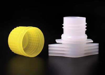 China Shoulder Sealing 43mm Plastic Spout Screw Cap for sale