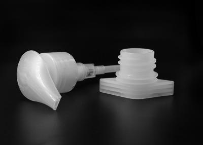 中国 ゲルの袋の28mmのローション ポンプを搭載するプラスチック口の帽子 販売のため