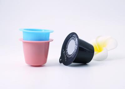 Cina Baccello riutilizzabile di plastica vuoto colorato delle capsule del caffè 7ml in vendita