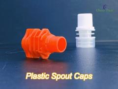 12mm plastic spout caps use on stand-up pouch packaging for packing food & cosmetic