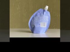 Sacoche à ressorts latéraux personnalisée pour le savon à main Shampooing pour le lavage des vaisseaux Détergent liquide Emballage Liquid Doypack Bag