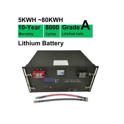 Cina 480V100AH Batterie solari commerciali Sistema commerciale di stoccaggio dell'energia 5kWh ~ 160kWh in vendita