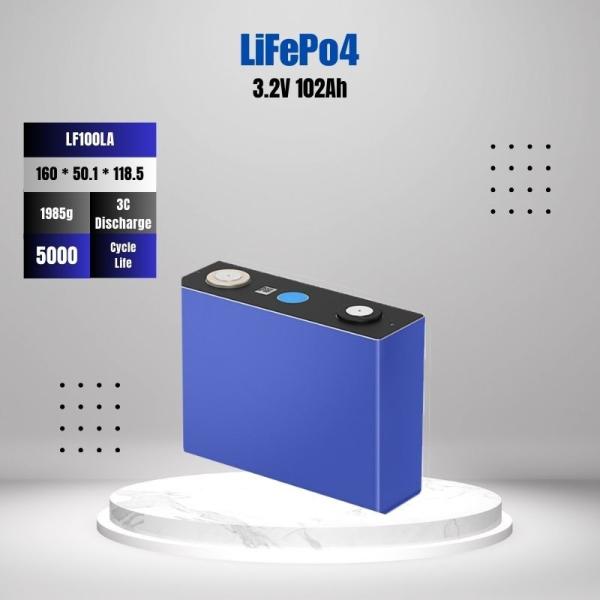 Quality Grade A EVE LF100LA 3.2V 100Ah LiFePO4 Battery Cell For Energy Storage And for sale