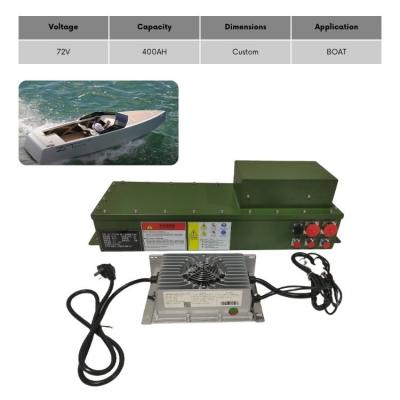 Cina 72V 144V 300V batterie agli ioni di litio per navi elettriche con sistema di raffreddamento in vendita