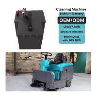 Quality 48V LiFePO4 Floor Scrubber Lithium Battery For Cleaning Equipment Long Lasting for sale