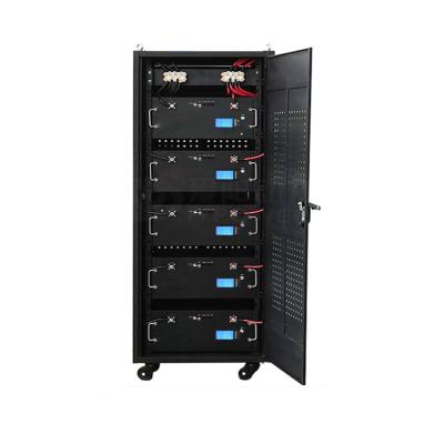 Cina Batteria al litio da 48V montata su un rack 100ah 200ah Lifepo4 batteria facile da installare in vendita