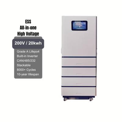 Cina Logo personalizzato Lifepo4 Batterie solari da 48 Volt Compatte 20kwh Batterie per la casa in vendita