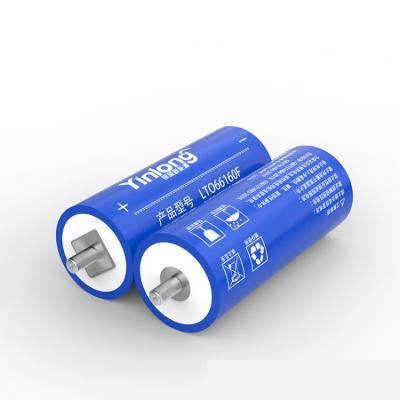 China Yinlong 66160 High Discharge Rate LTO Battery Cell 2.3V 30Ah 35Ah 40Ah 45Ah Lifep4 Battery Cell for sale