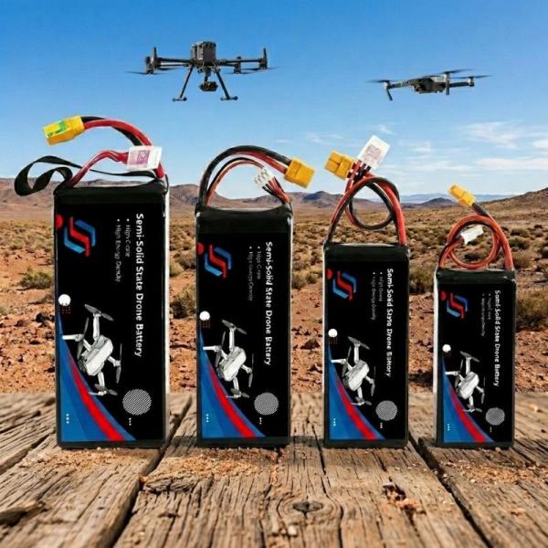 Quality High Discharge Semi Solid State Lithium-Polymer Drone Battery Pack for sale
