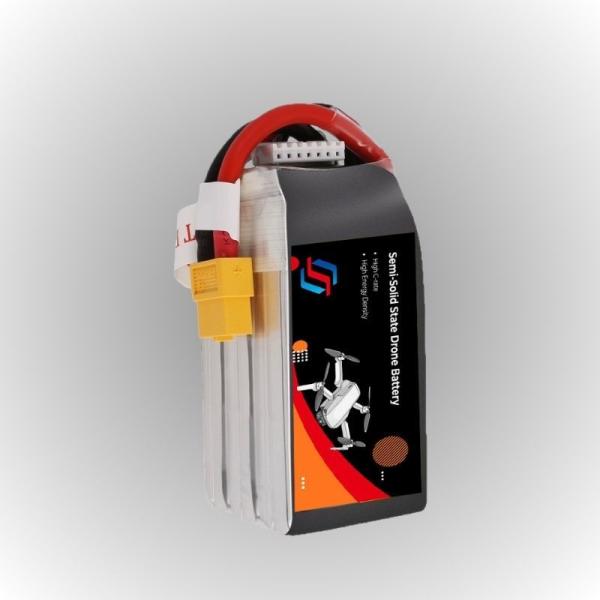 Quality High Energy Density Semi-Solid State Lithium Battery Available in 17000mAh, 22000mAh, 27000mAh, 30000mAh with 6S, 12S, 14S Configurations
 for sale