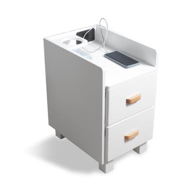 Cina portabicchieri riscaldante automatico Armadio laterale per divano Armadio intelligente in MDF con cassetto in vendita