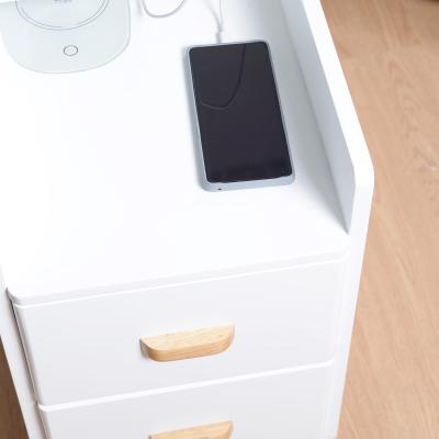 Cina portabicchieri riscaldante automatico Armadio laterale per divano Armadio intelligente in MDF con cassetto in vendita