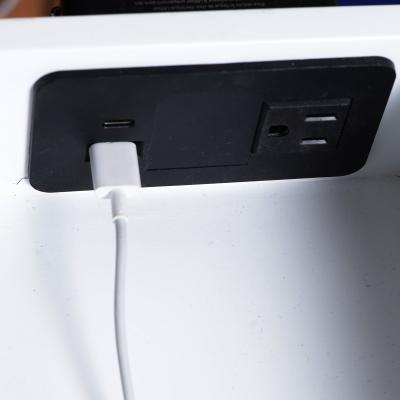 Cina portabicchieri riscaldante automatico Armadio laterale per divano Armadio intelligente in MDF con cassetto in vendita