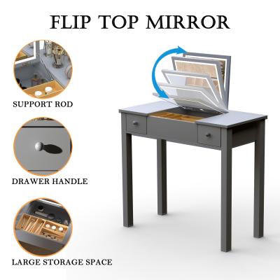 Cina LED light Makeup Dressing Tables E1 With Mirror in vendita