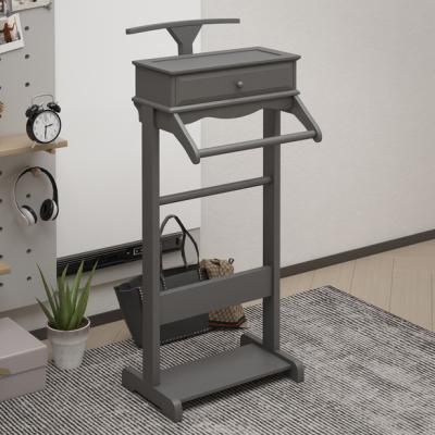 中国 Floor stand clothes valet stand with Stroage jewelry  shelf 販売のため