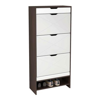 Cina Wooden shoe cabinet with drawers in vendita