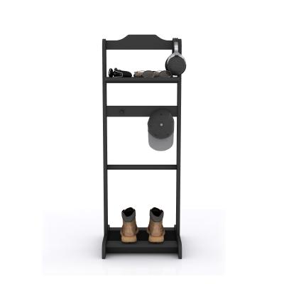 中国 Floor stand clothes valet stand with Stroage jewelry shelf 販売のため