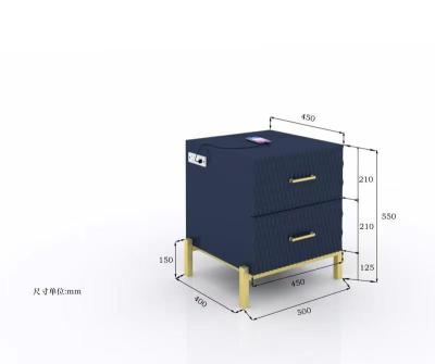 中国 Smart bedside table with drawers 販売のため