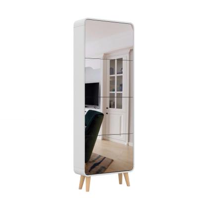 Cina Elbow double layer 4 bucket shoe cabinet in vendita