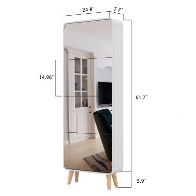 Cina Elbow double layer 4 bucket shoe cabinet in vendita