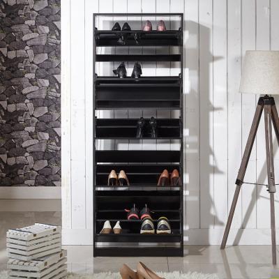 Cina 5 organizzatore Cabinet della scarpa dei cassetti 1.7M Multifunctional Stackable Wood in vendita